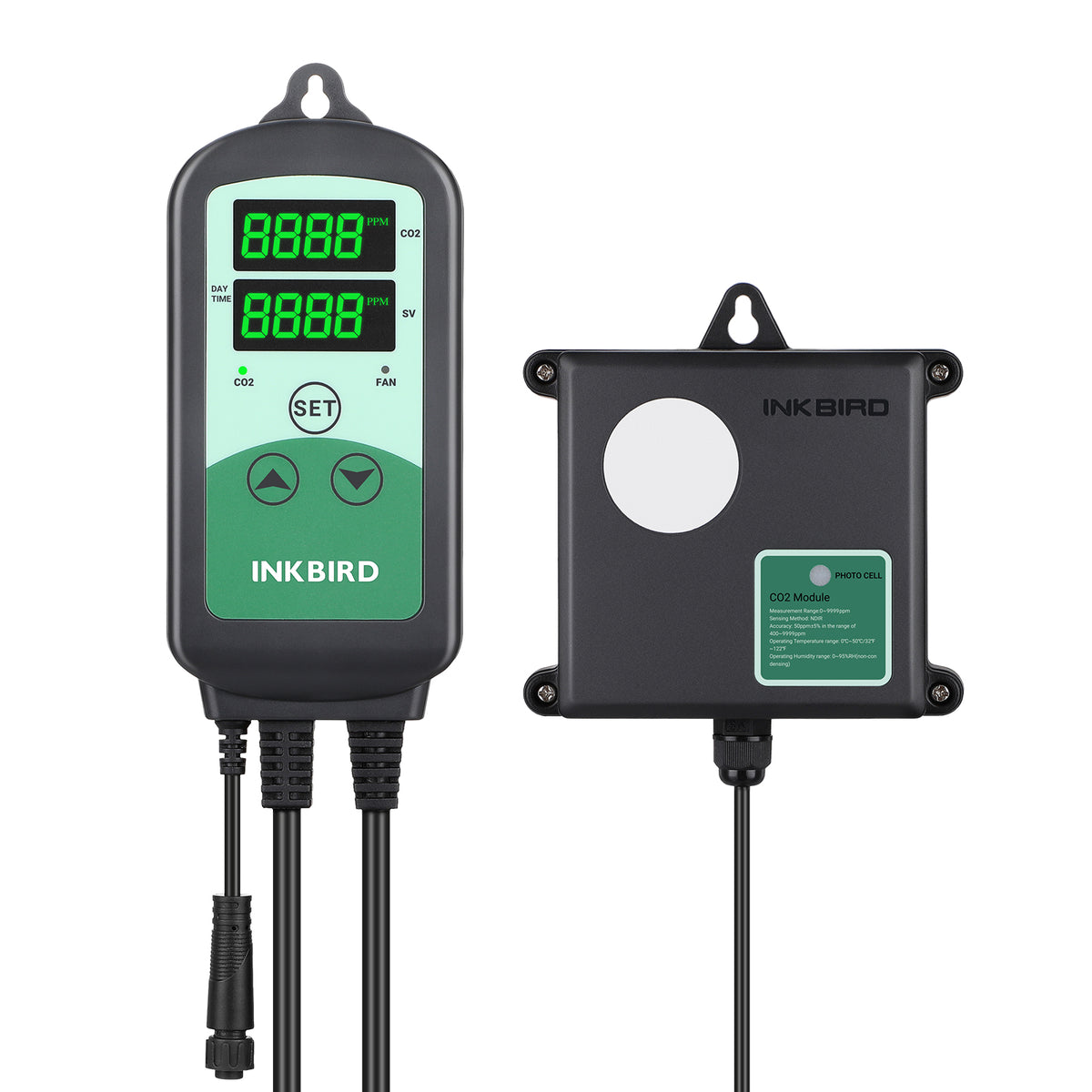 INKBIRD ICC-510 CO2 Controller for CO2 Generator and Ventilation Fan ...